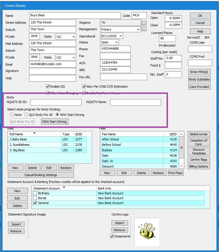 NSW Start Strong Fee Relief for Qikkids