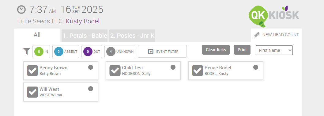 QiKKids Getting Started: Kiosk Set Up